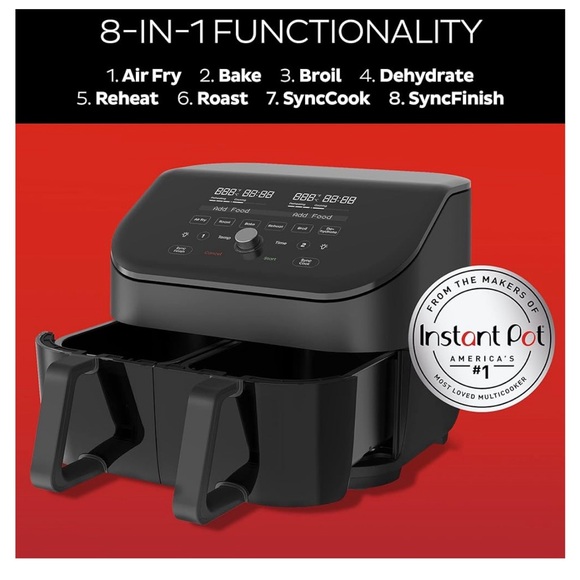 Instant Pot | Kitchen | Instant Vortex Plus Xl 8qt Clearcook Air Fryer ...
